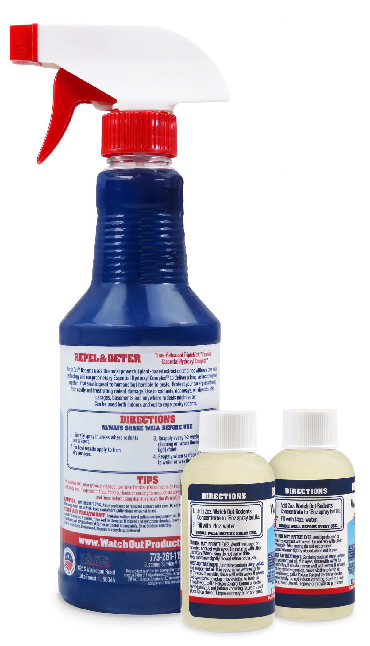 Rodent Repellent Spray Kit – watchout-products